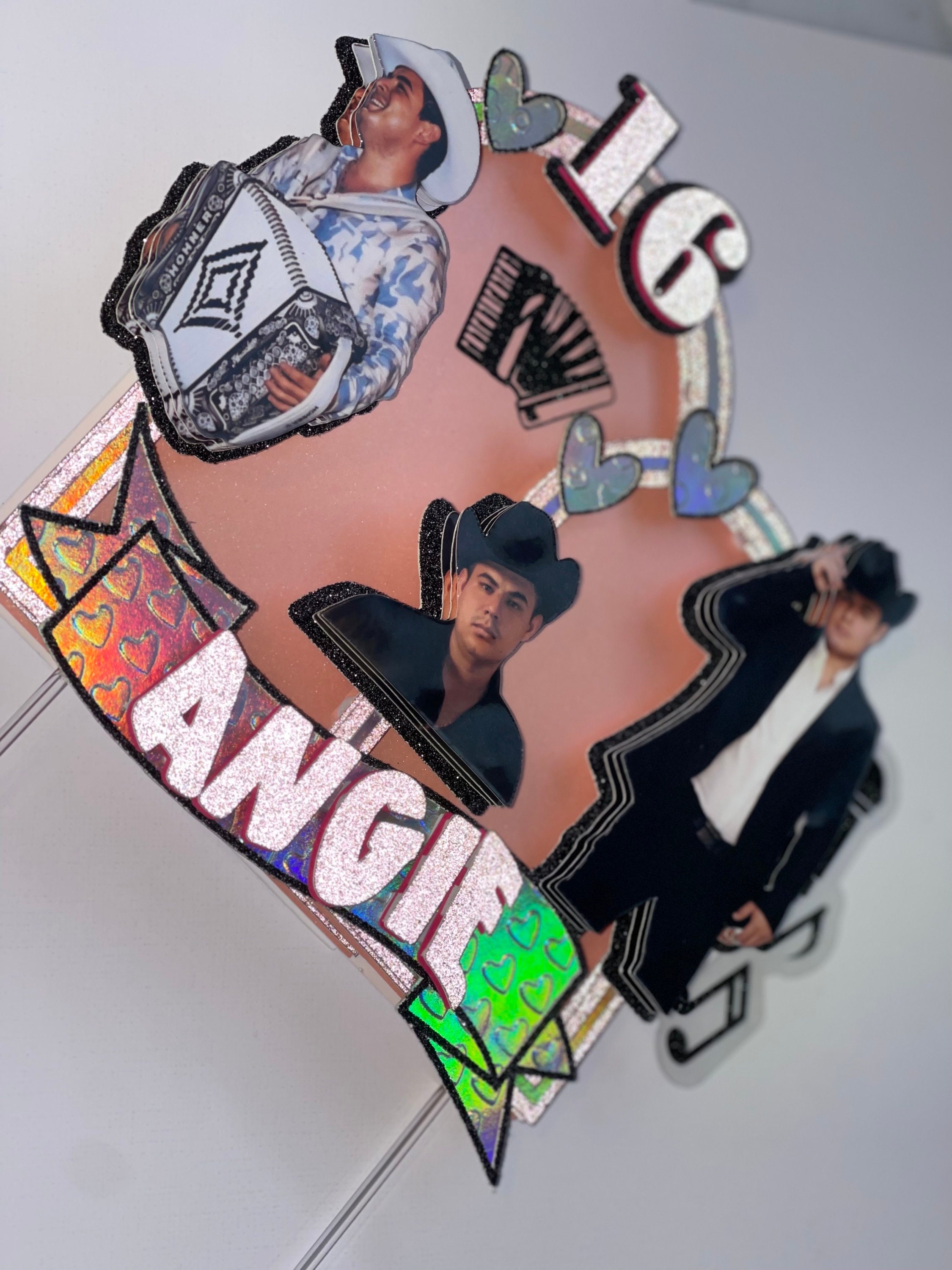 Alfredo Olivas 3D Cake Topper With Light - Etsy