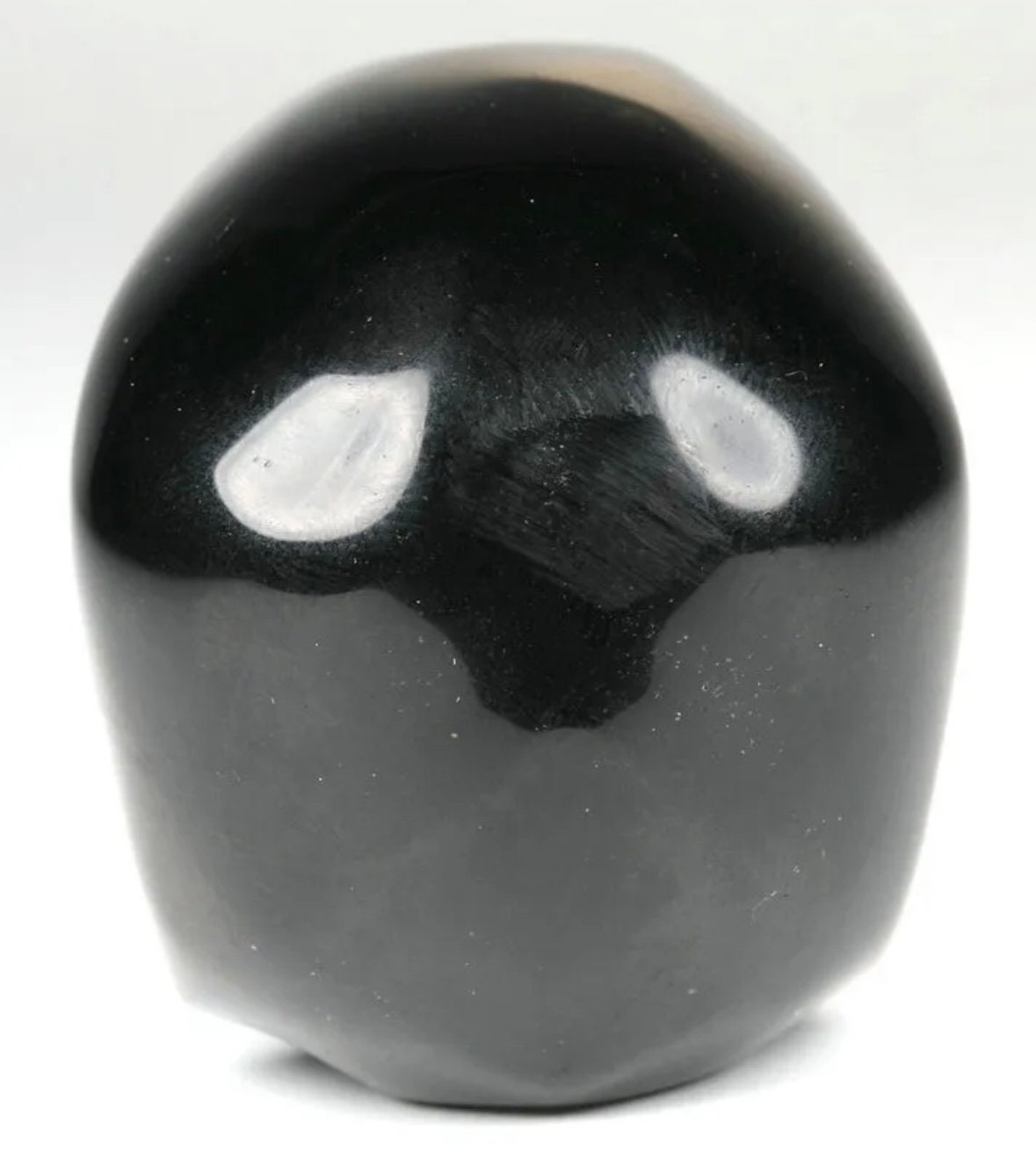 2.0” Black Obsidian Mini Skull Carving - Etsy