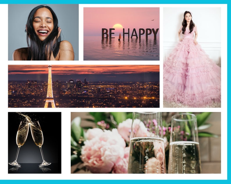 Printable Vision Board Book (women & Teen Girls) - Etsy