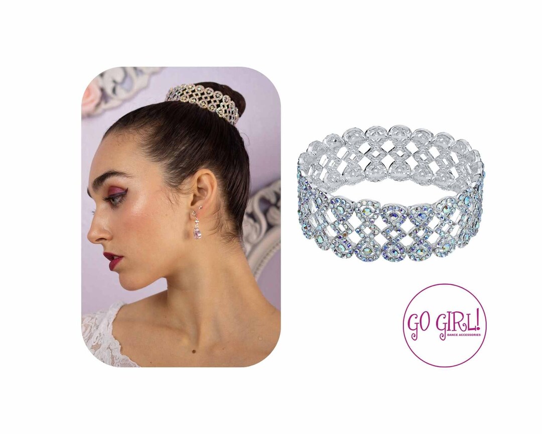 Stretch Hair Bun Bracelet Infinity; Bun Cuffs, Hair Accessories for Bun, Sparkly Bun Wrap, Gift ...