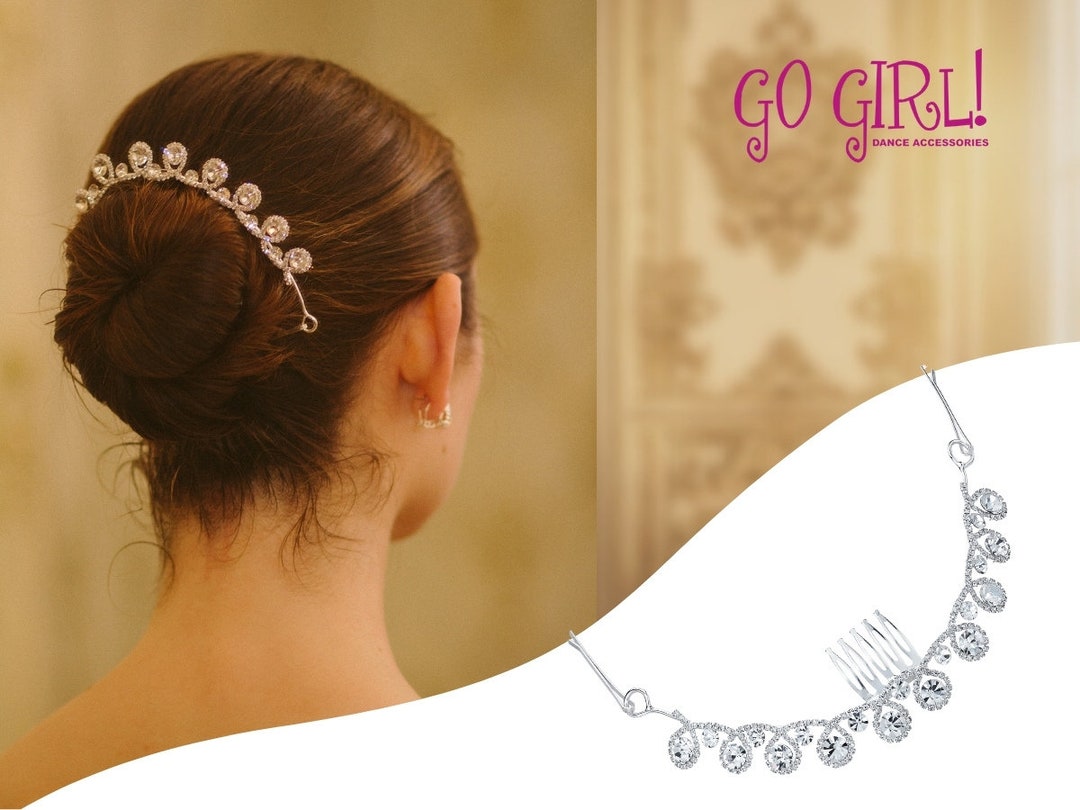 Wire Hair Wrap Looped Hair Bun Comb Rhinestone Bun Wrap Hair Wire Wrap ...