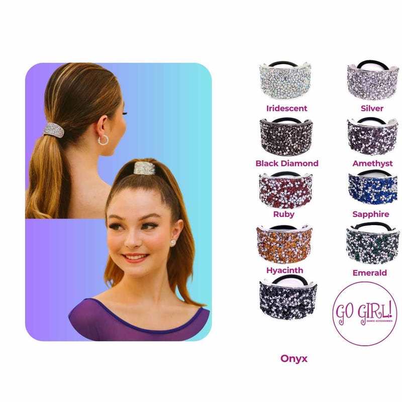 Rhinestone Ab Hair Clip - Etsy