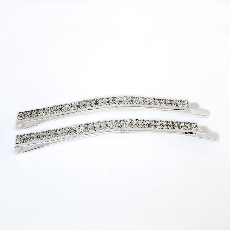 Queen Size Bobby Pin Set - Extra Long Bobby Pins - Crystal Bobby Pins ...