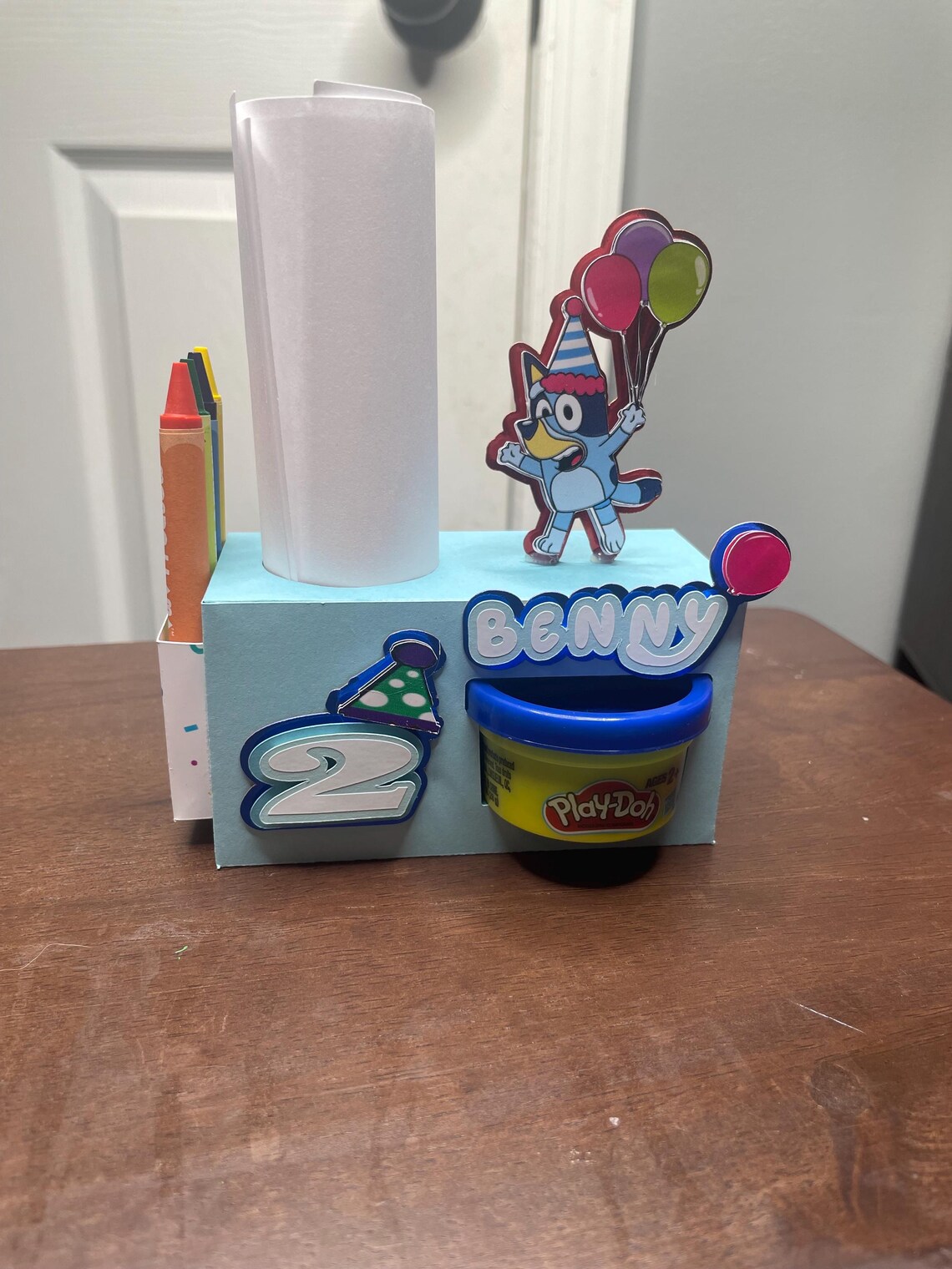 Blue Dog Play- Doh Party Favor Boxes - Etsy