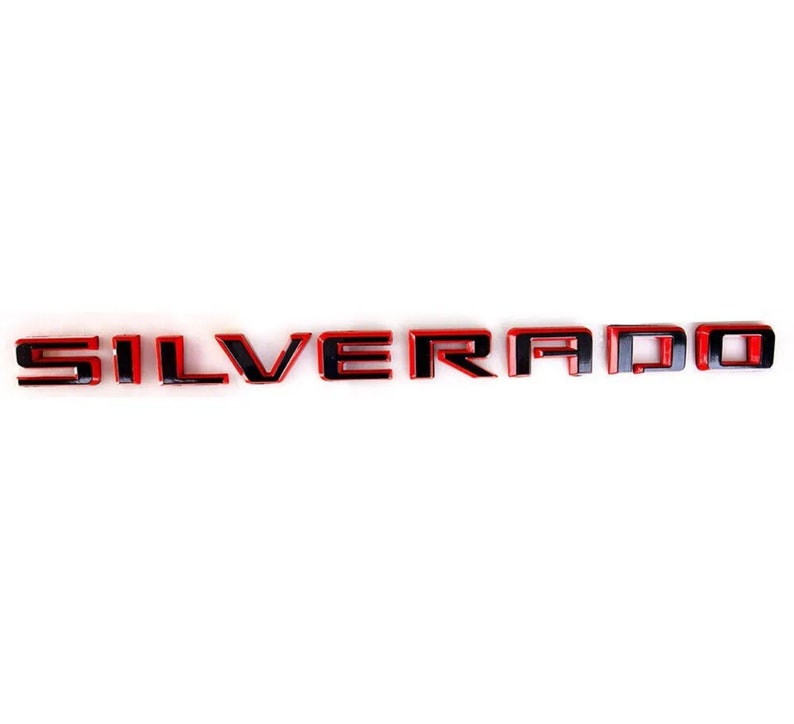 2019-2021 Chevrolet Silverado 4pc Emblem Set Z71, Silverado, RST OEM ...