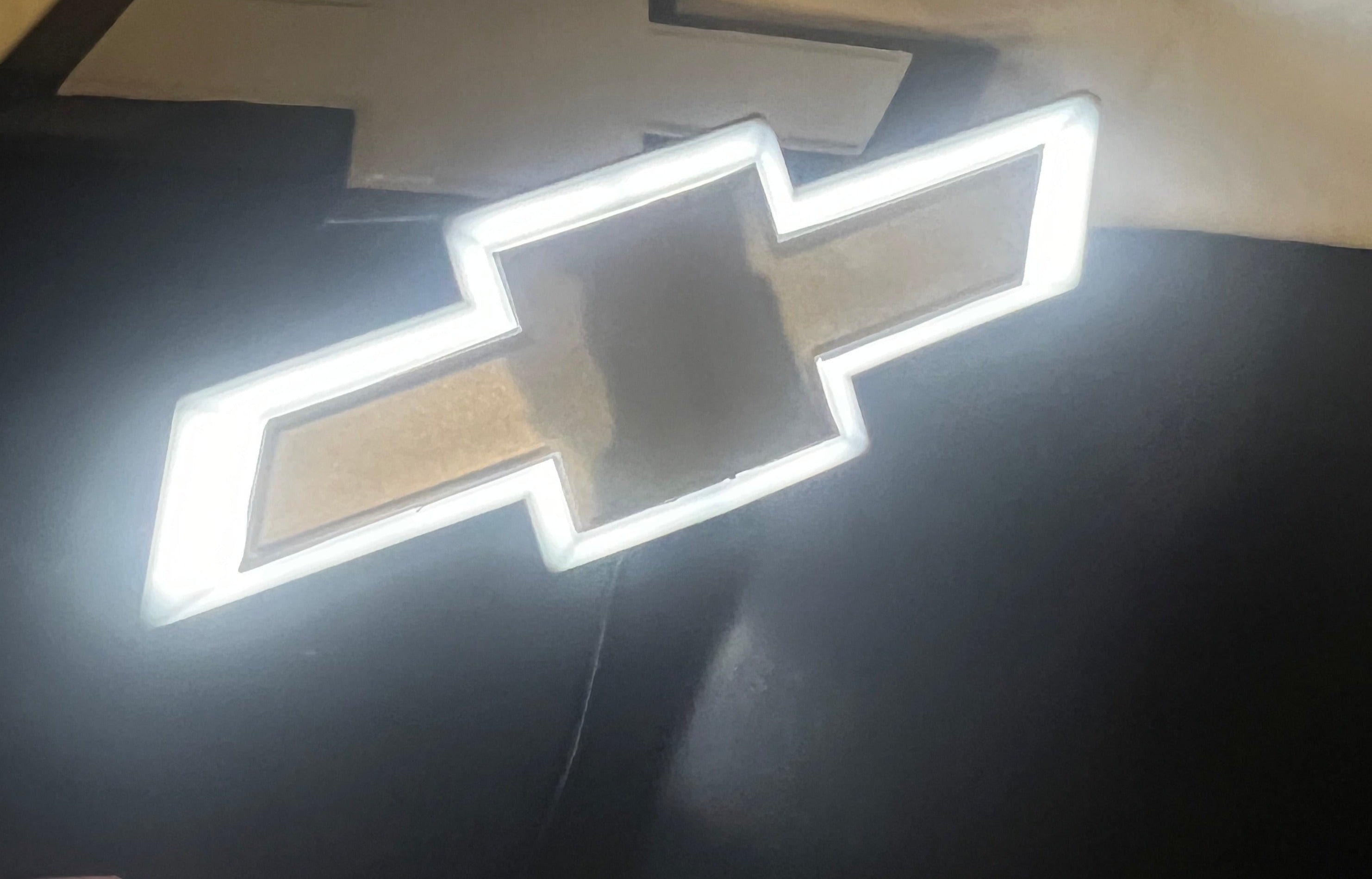 2014-15 GM Chevy Silverado LED Illuminated Bowtie Emblem for Grille New ...