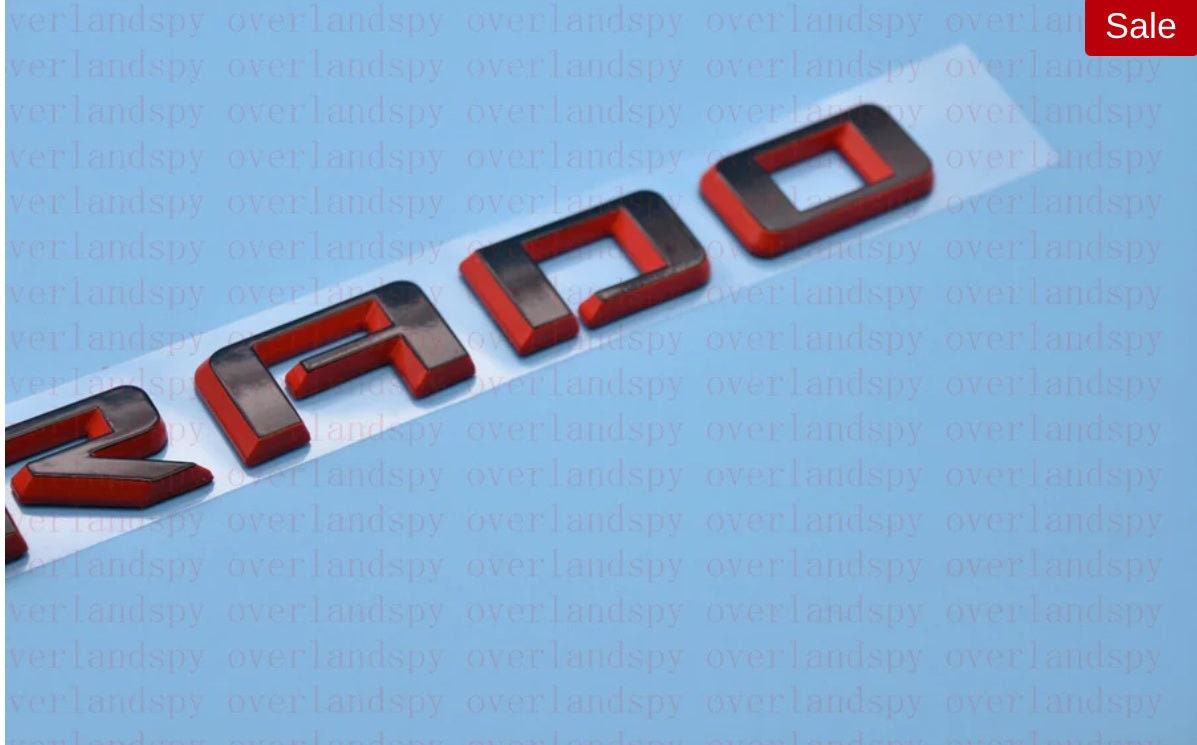 2019-2021 Chevrolet Silverado 4pc Emblem Set Z71, Silverado, RST OEM ...