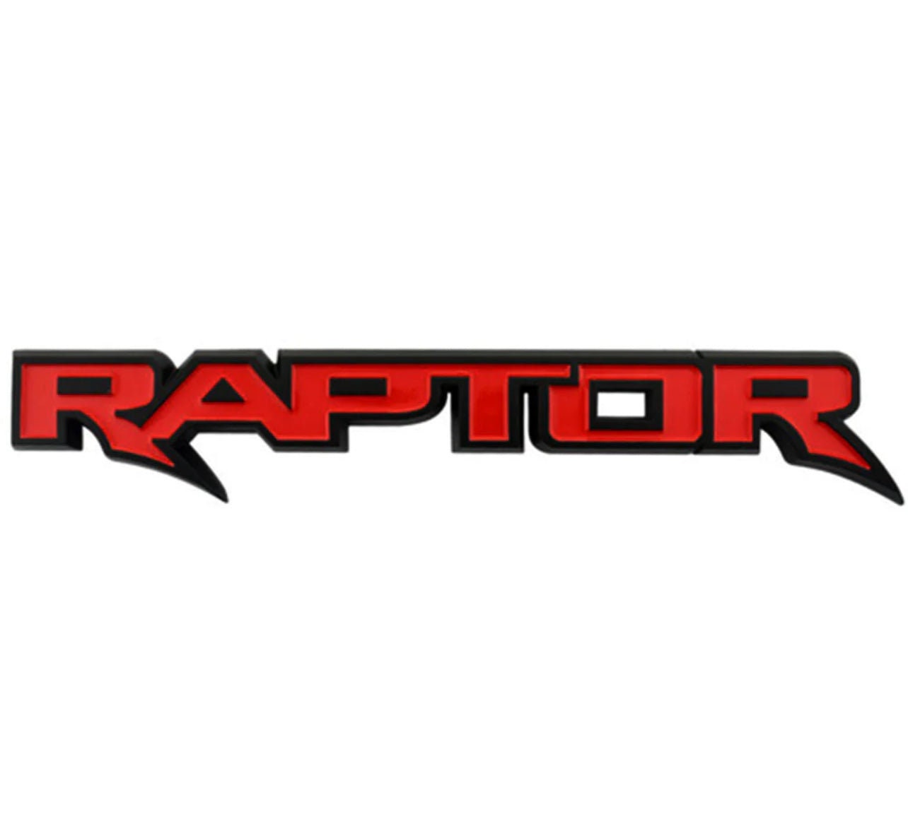 2015-20 Genuine Ford Raptor Emblem for Rear Tailgate 2015-2020, Red and ...