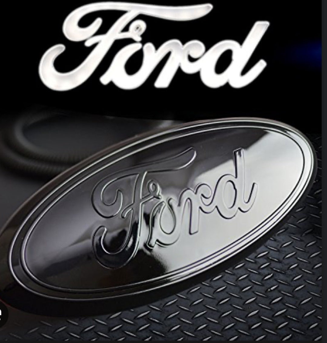 9 Blacked Out Ford Led Lighted Grille Emblem - Etsy