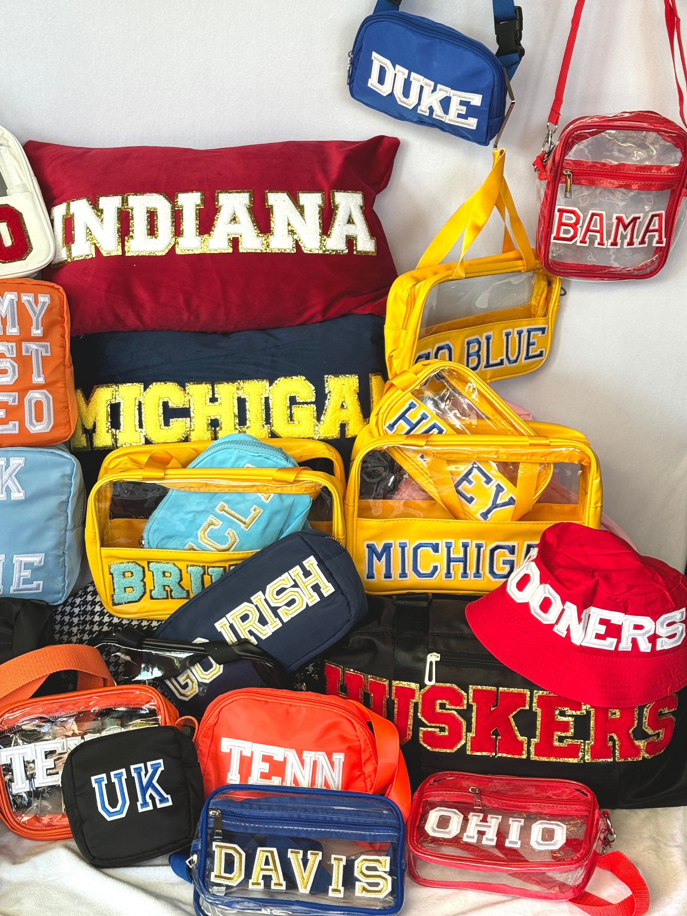 Custom College Merch, College Gifts Trendy Duffle Bag, College ...