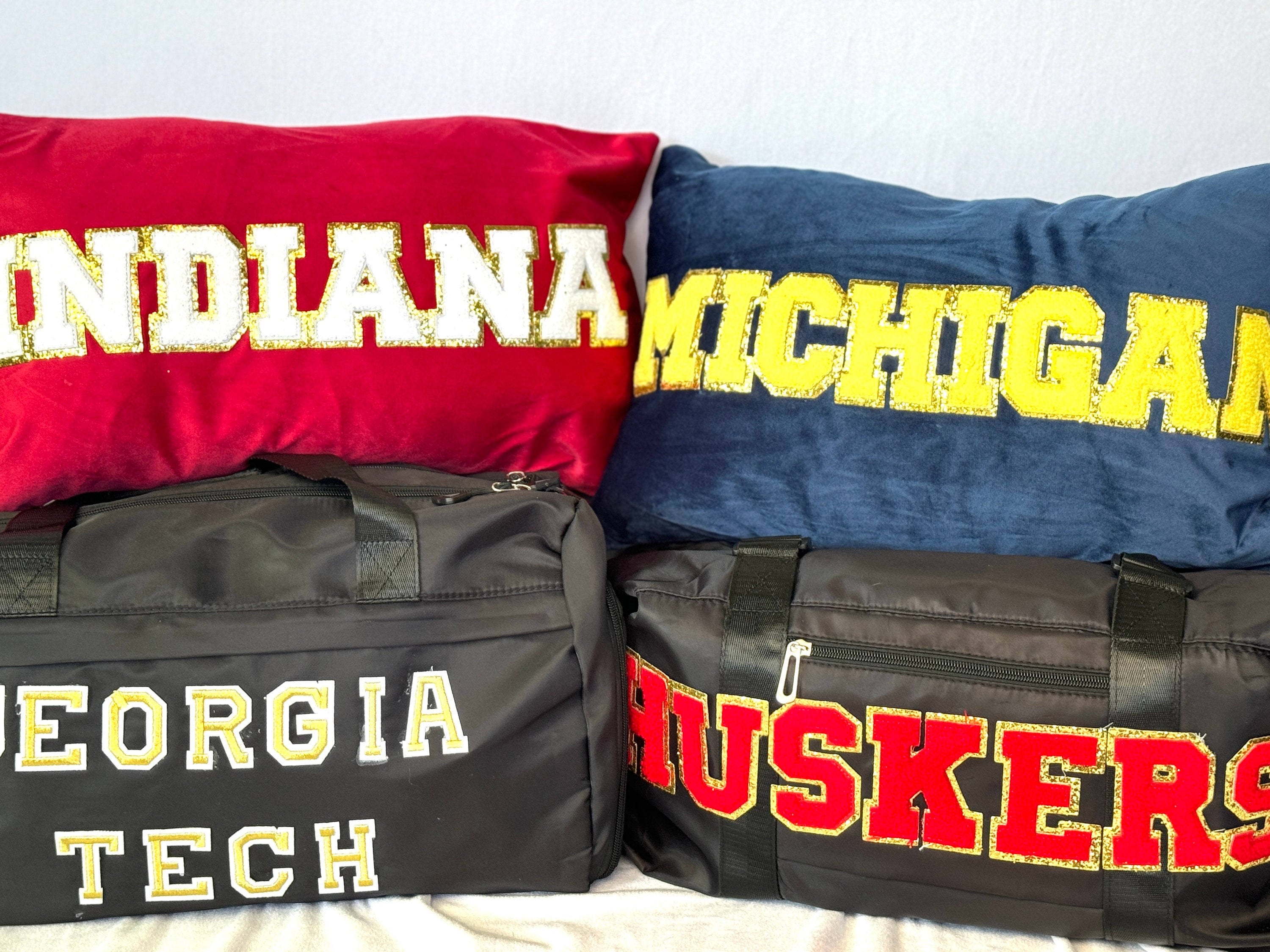 Custom College Merch, College Gifts Trendy Duffle Bag, College ...