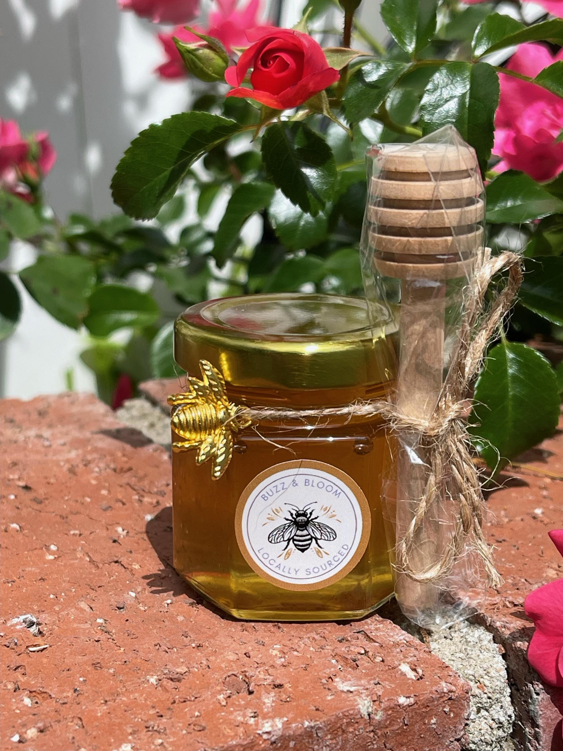 Buzz and Bloom Honey Sampler, 4 Mini Jars, Grapefruit Blossom, Sage, and Buckwheat, Avocado - Etsy