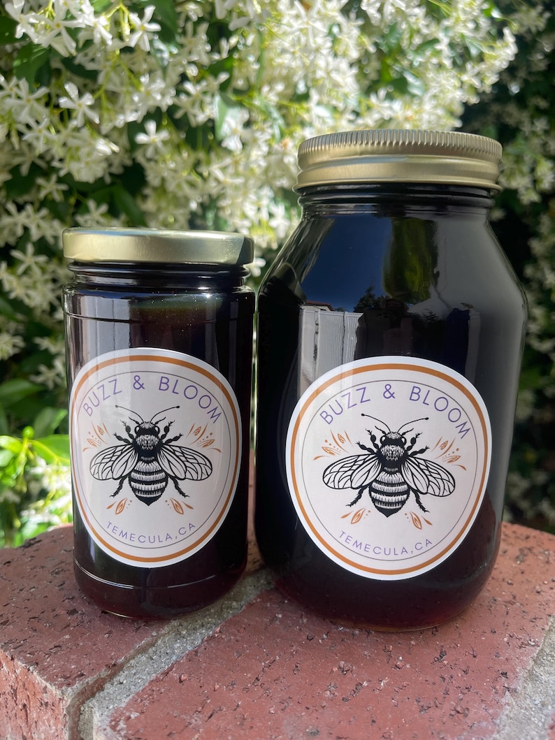 Raw Avocado Blossom Honey, Direct From Beekeeper, Southern California ...