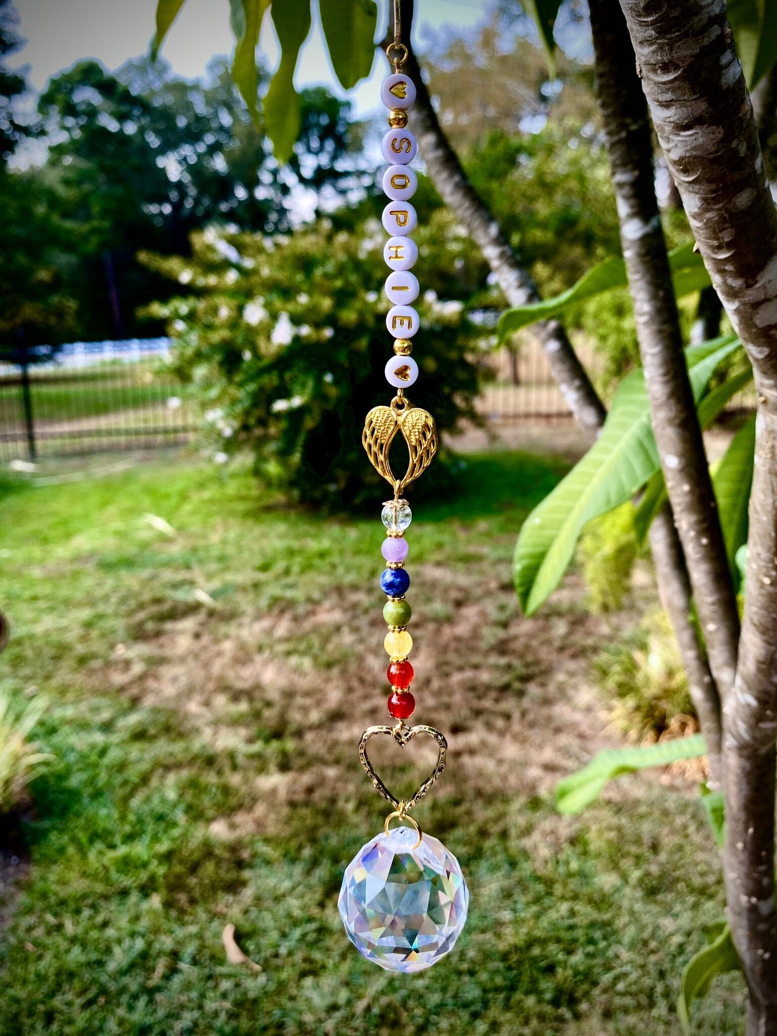 Custom Rainbow Bridge Pet Memorial Suncatcher | Personalized Pet ...