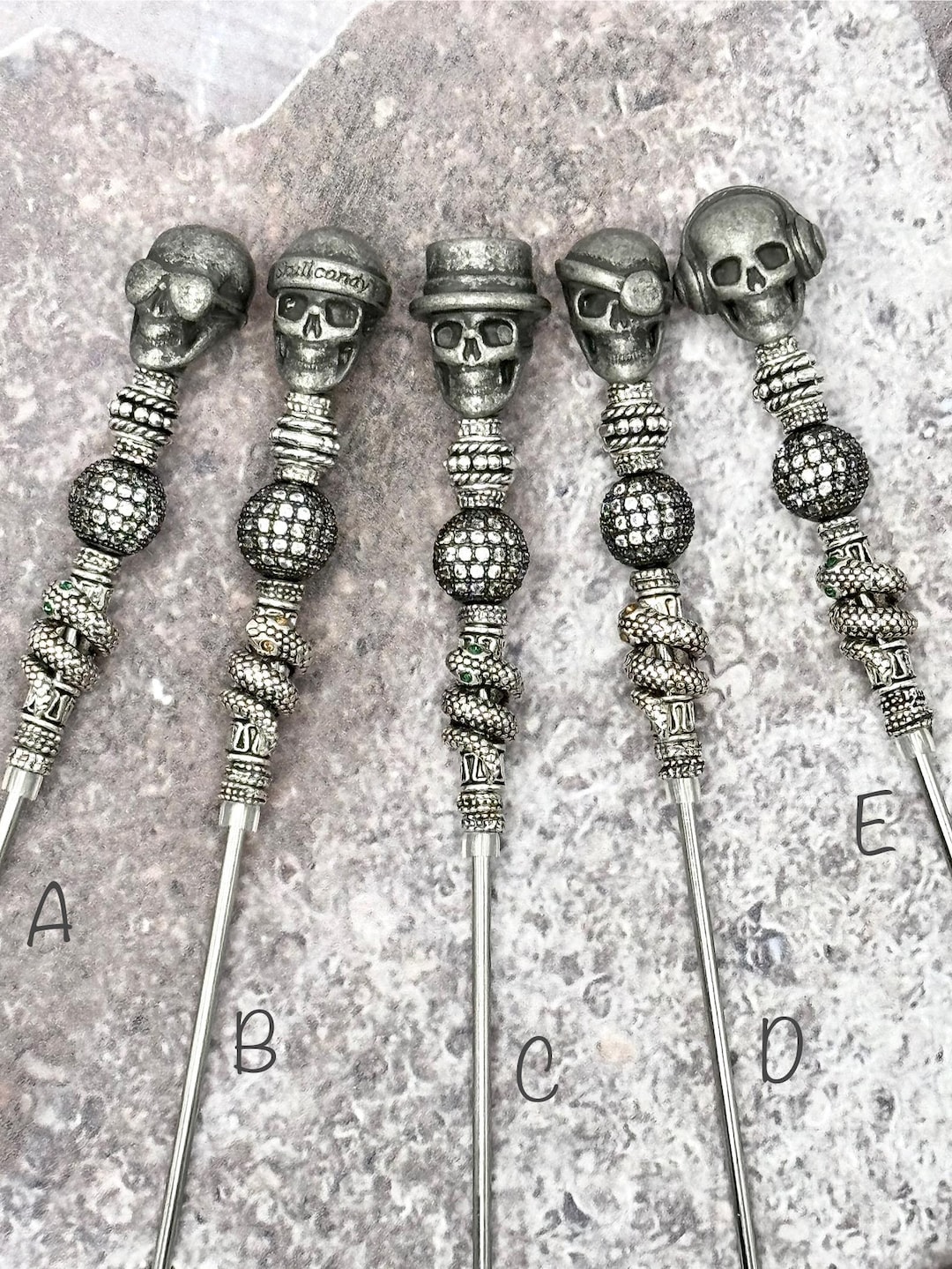 Luxury Cigar Nubber Skulls | Cigar Pick | Cigar Poker | Pokey Tool ...