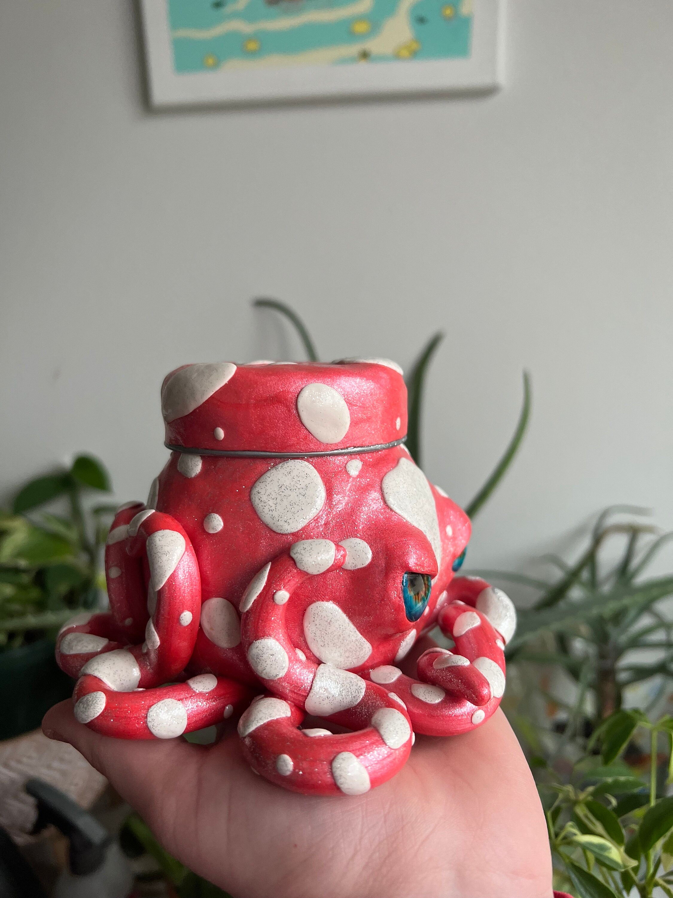 8oz Octopus Jar — Mister - Etsy