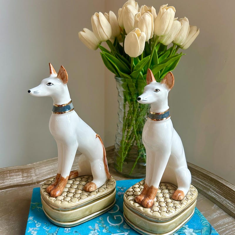 Italian Ceramic Dog - Etsy