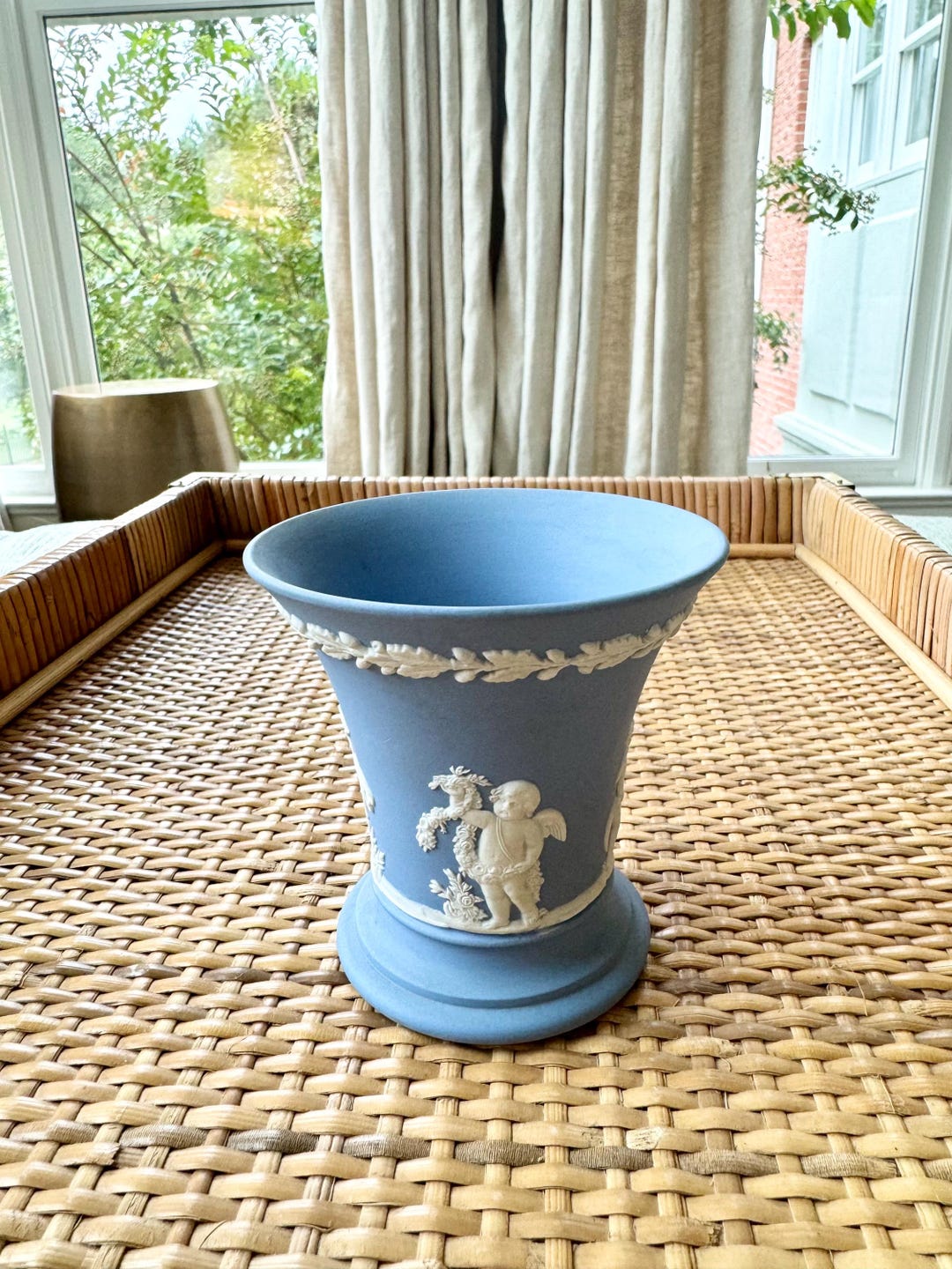 Wedgwood Jasperware Vase - Etsy