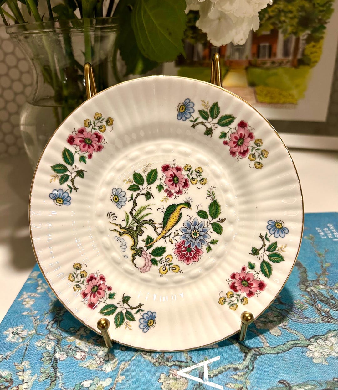 Royal Tara Bird of Paradise Plate - Etsy