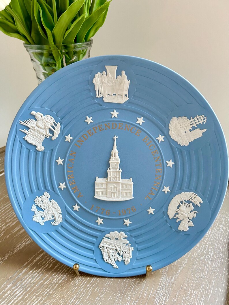 Wedgwood American Bicentennial Independence Day Plate - Etsy