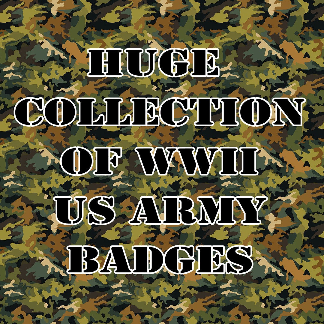 World War 2 Military Badges, American Military Badges, US Division ...
