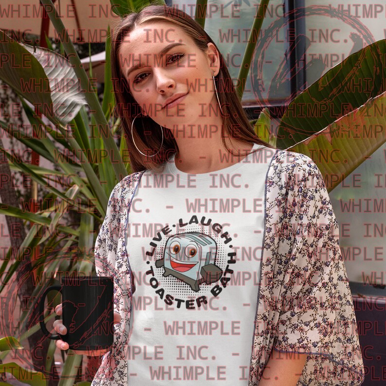 Toaster Bath, Cute PNG, Adult Humor POD, Print on Demand Graphics, Live ...