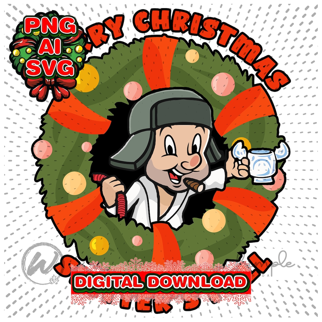 Cousin Eddie, Christmas Vacation, Shitter's Full, Christmas SVG, Cute ...