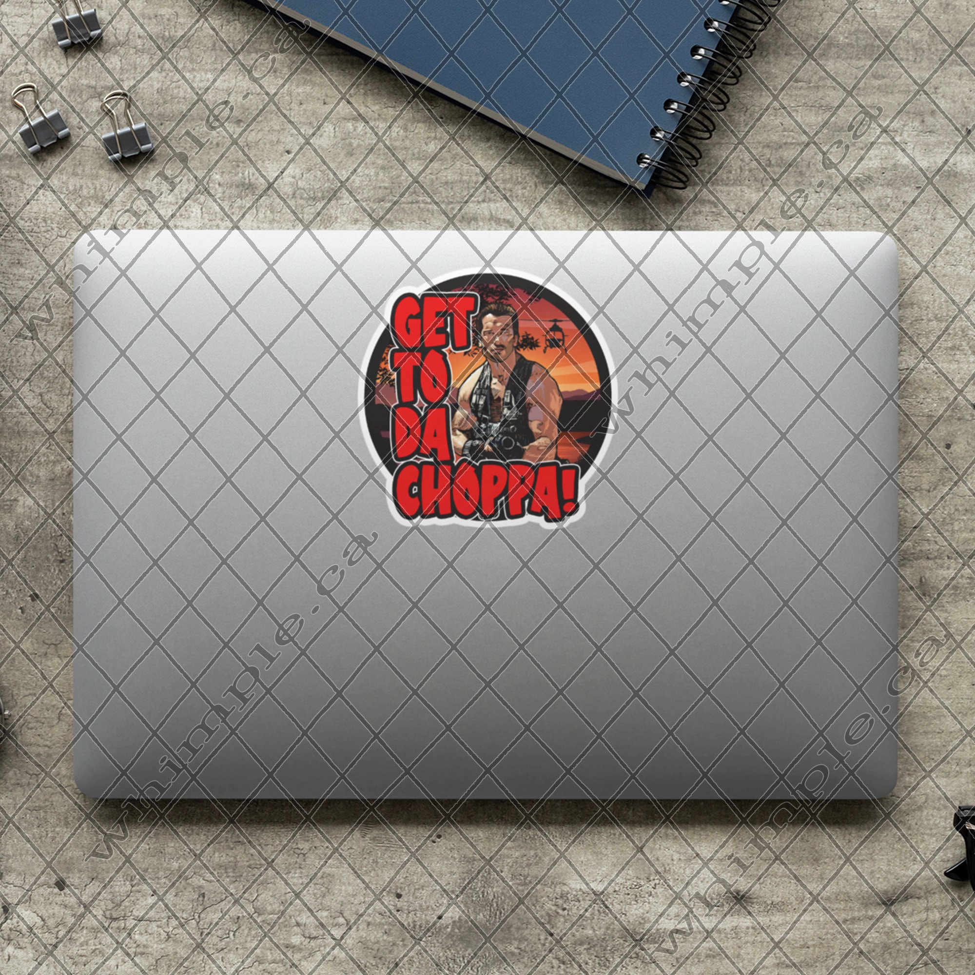 Get to Da Choppa, Ahnold, Predator, 80s Movies, Pop Culture PNG, Cult ...