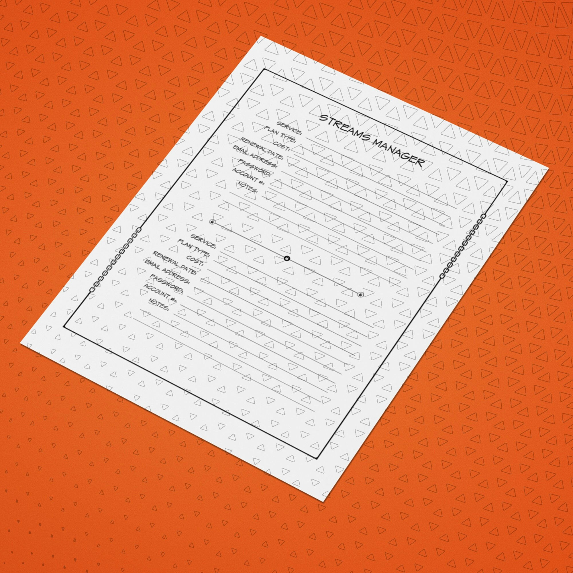 Record Keeper, Organizer Page, Password Manager, Cyber Security ...