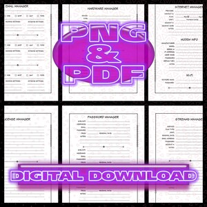 Record Keeper, Organizer Page, Password Manager, Cyber Security ...