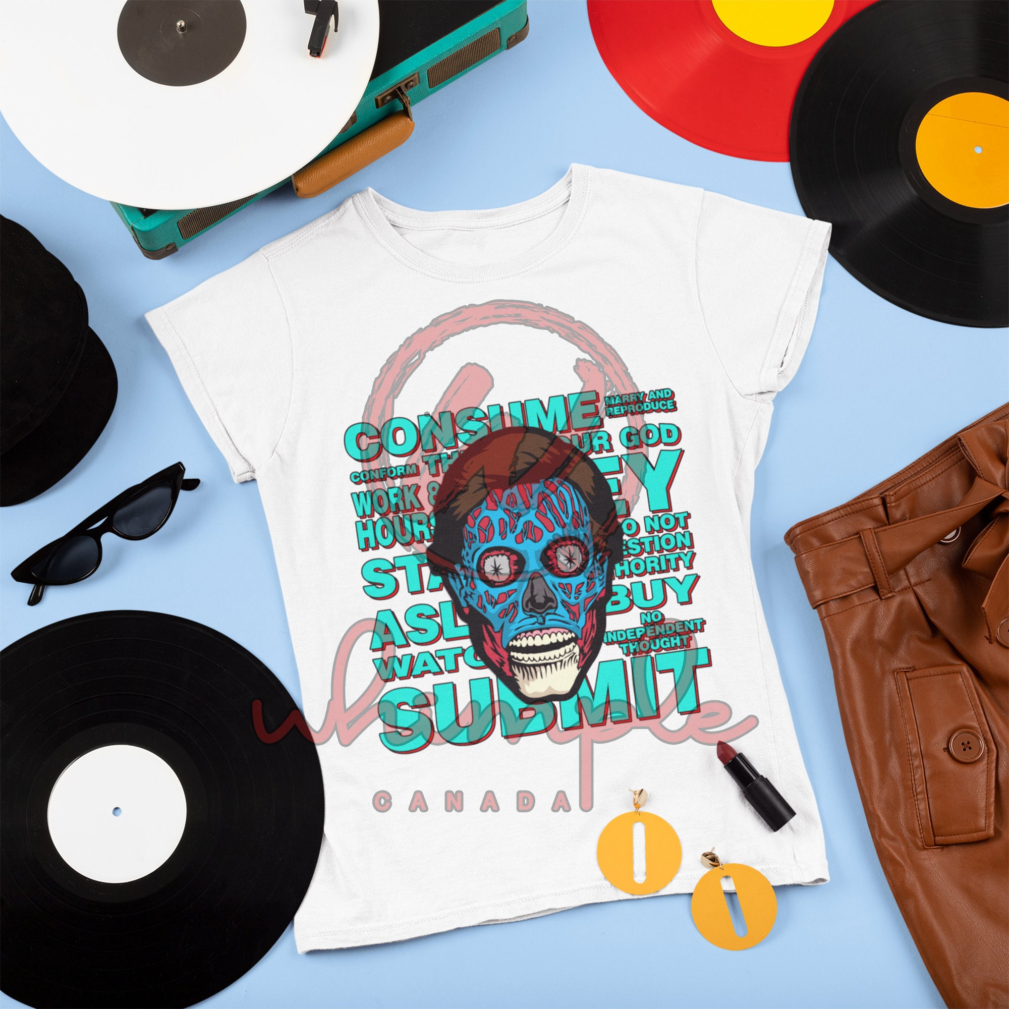 Obey, Conform, Classic Horror, Sci Fi, Aliens, 80s Horror, Digital ...