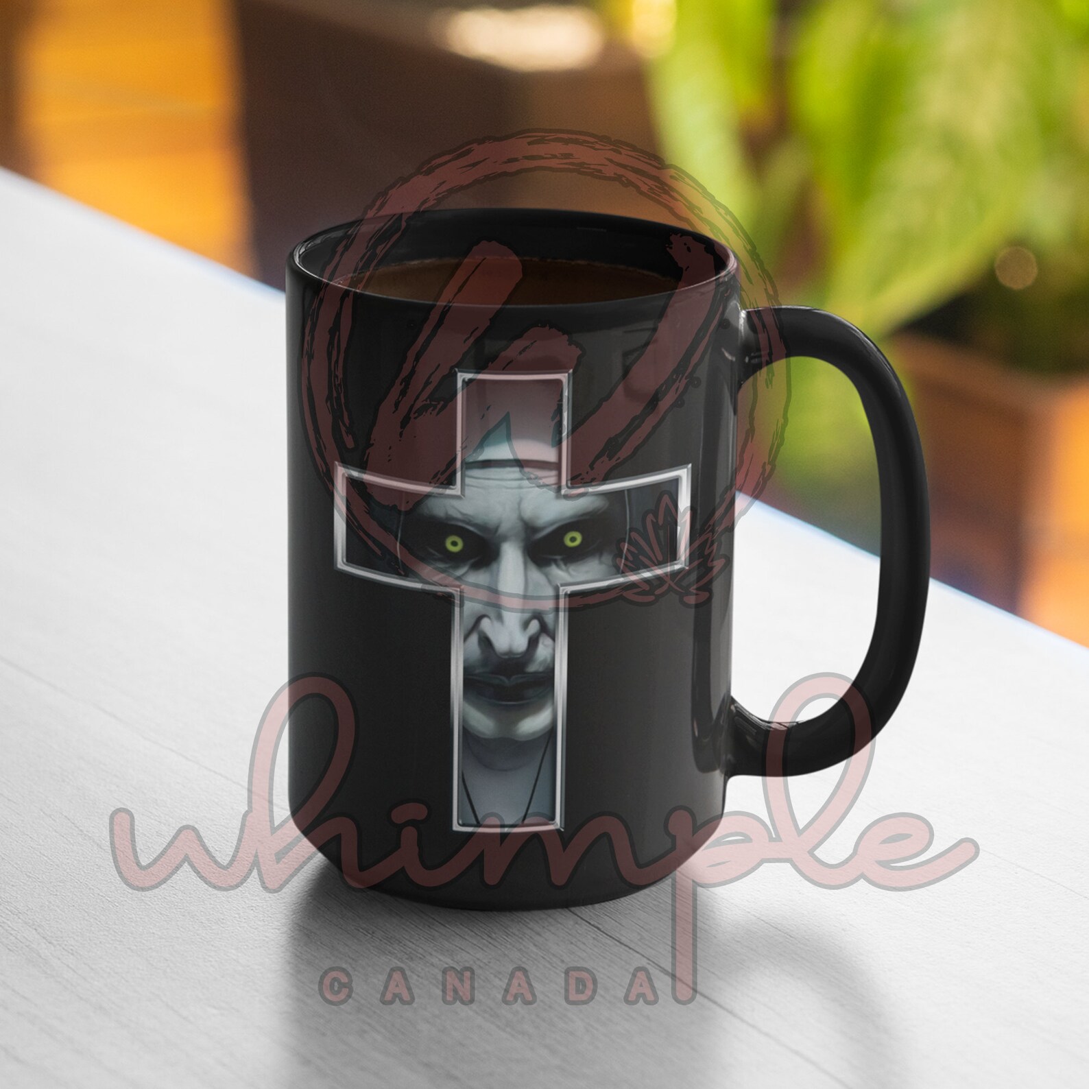 Valek, Conjuring, Nun PNG, Horror Graphics, Digital Download, Print on ...