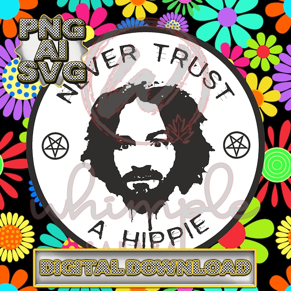 Charles Manson Svg - Etsy