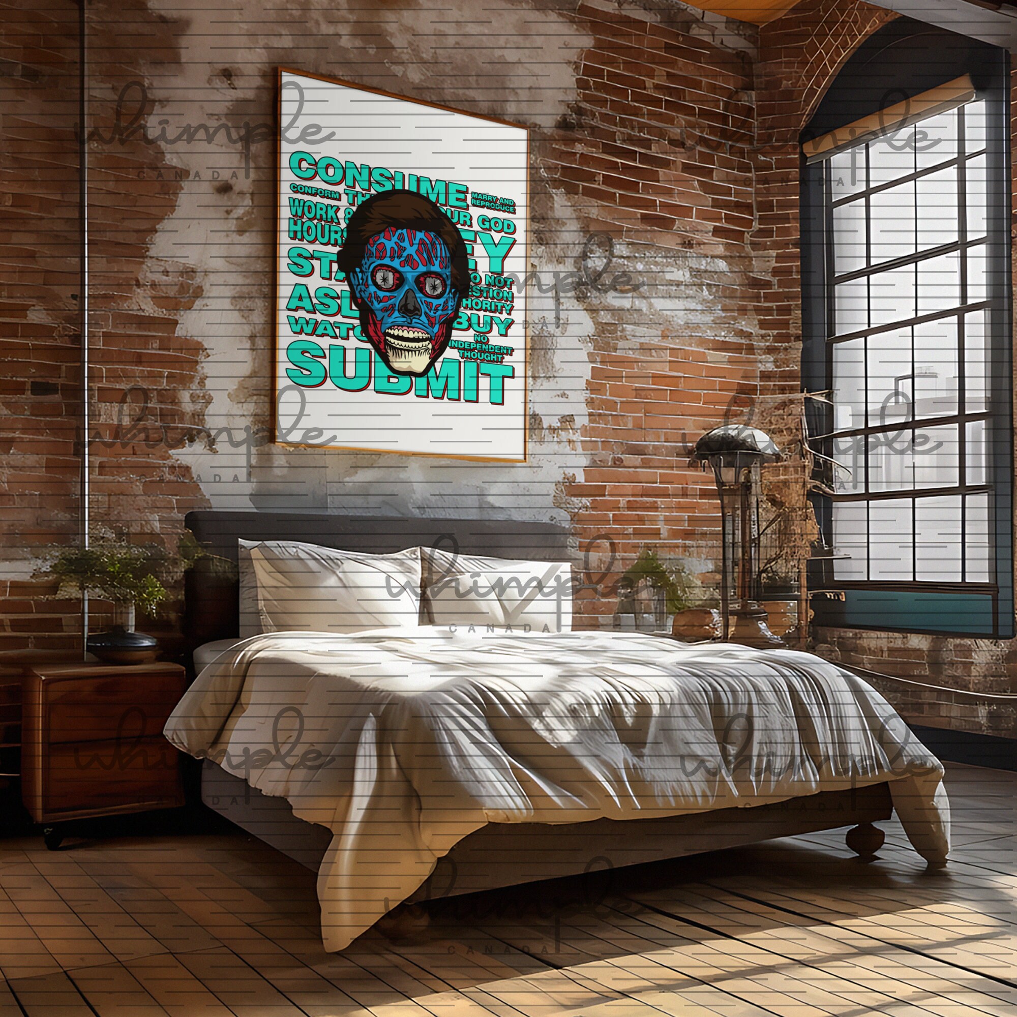 Obey, Conform, Classic Horror, Sci Fi, Aliens, 80s Horror, Digital ...