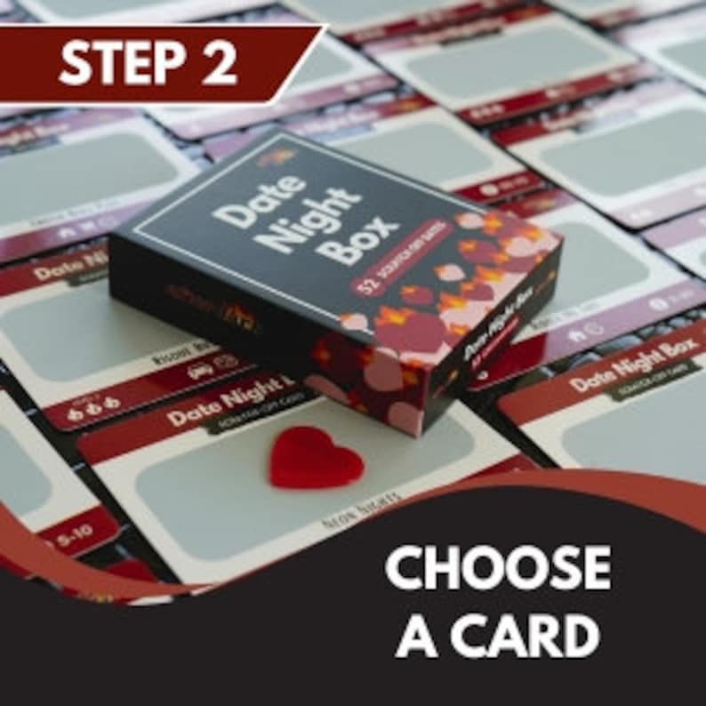 Spicy Date Night Box: 52 Scratch-off Intimate Ideas - Etsy