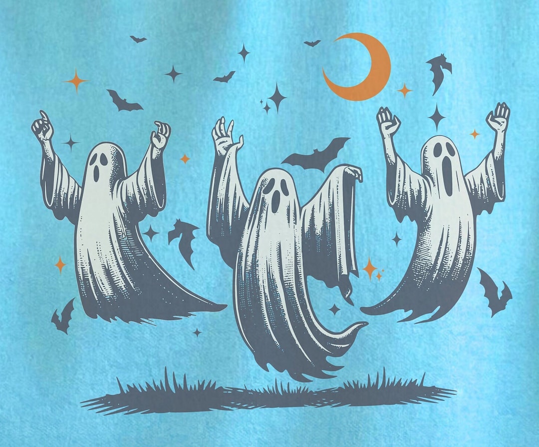 Retro Halloween Ghost Sweatshirt, Vintage Ghost Halloween Hoodie, Stay ...