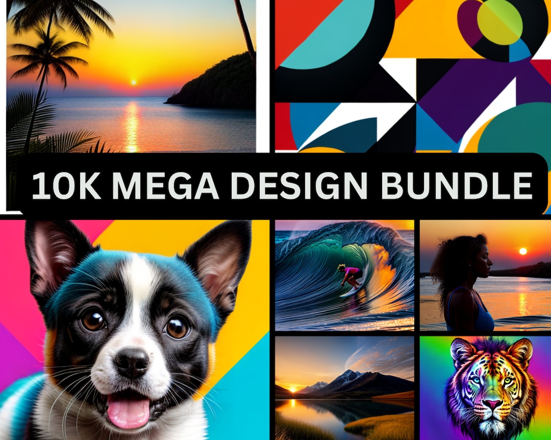 Mega Design Bundle (10,000+), Wall Art Ideas, High Resolution, Best Selling, Digital - Etsy