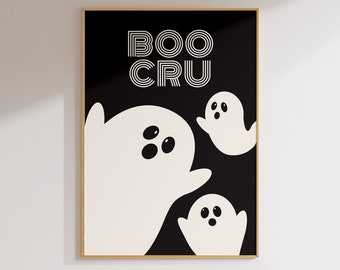 Stay Spooky Ghost Print, Halloween Wall Art, Halloween Decor, Halloween ...
