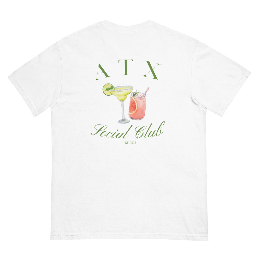 Austin, Texas Social Club T-shirt - Etsy