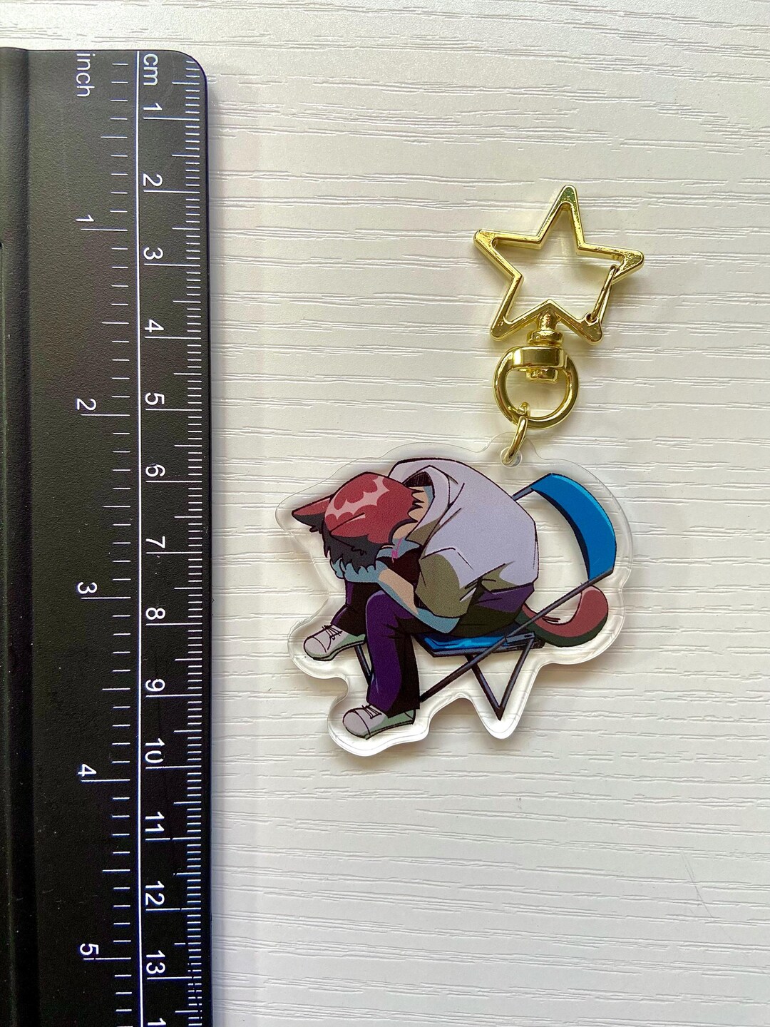 Catboy Shinji Ikari | Neon Genesis Evangelion | Acrylic Keychain - Etsy