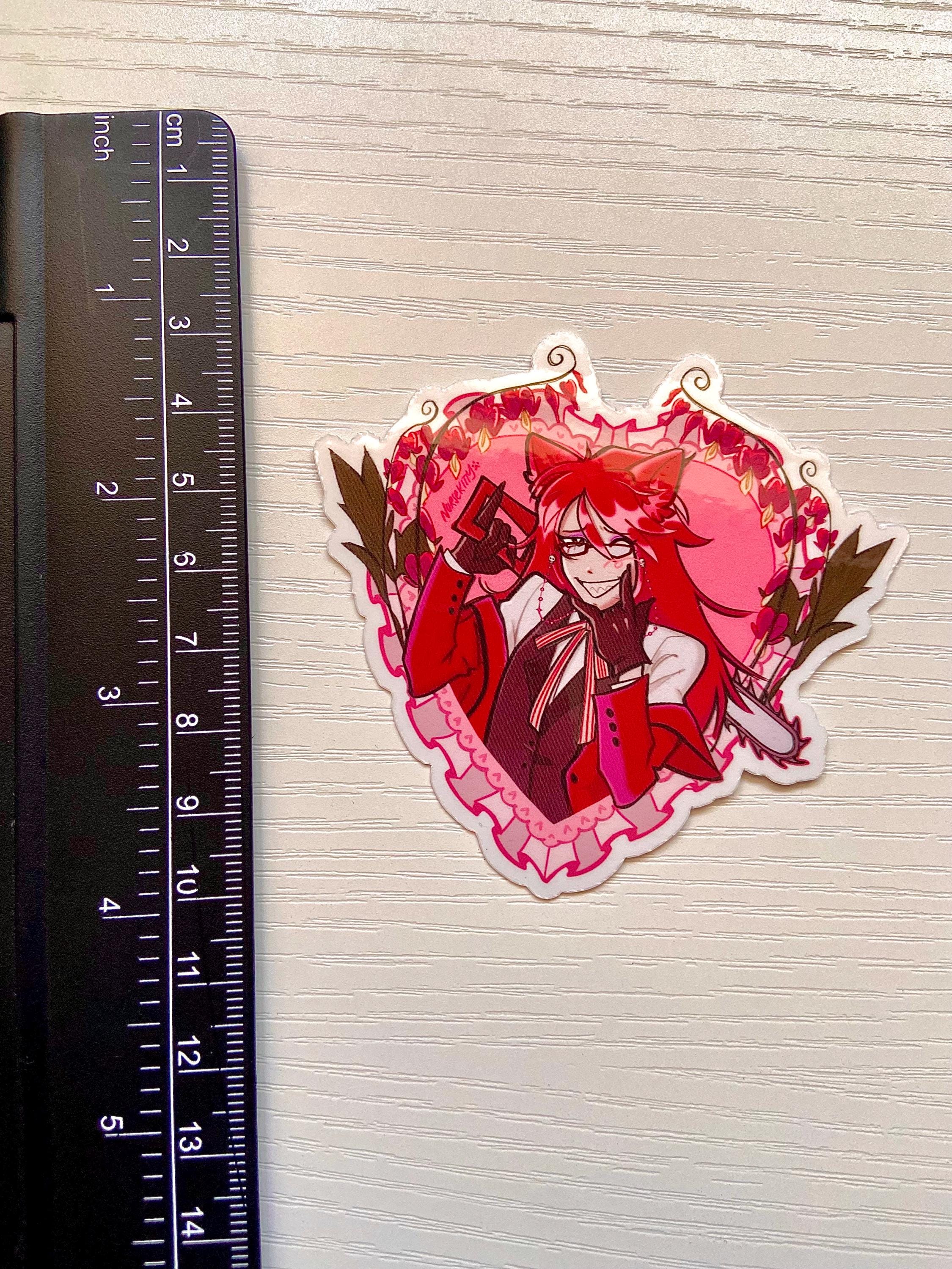 Kitty Black Butler | Vinyl Sticker Set | Ciel, Sebastian, Grell ...