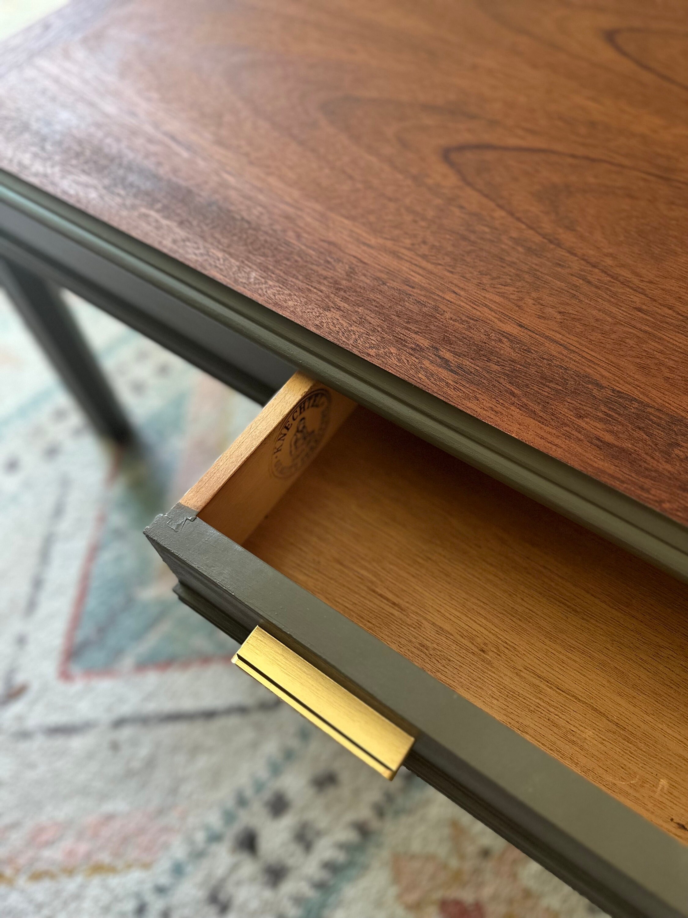 SOLD Refinished Vintage Coffee Table - Etsy