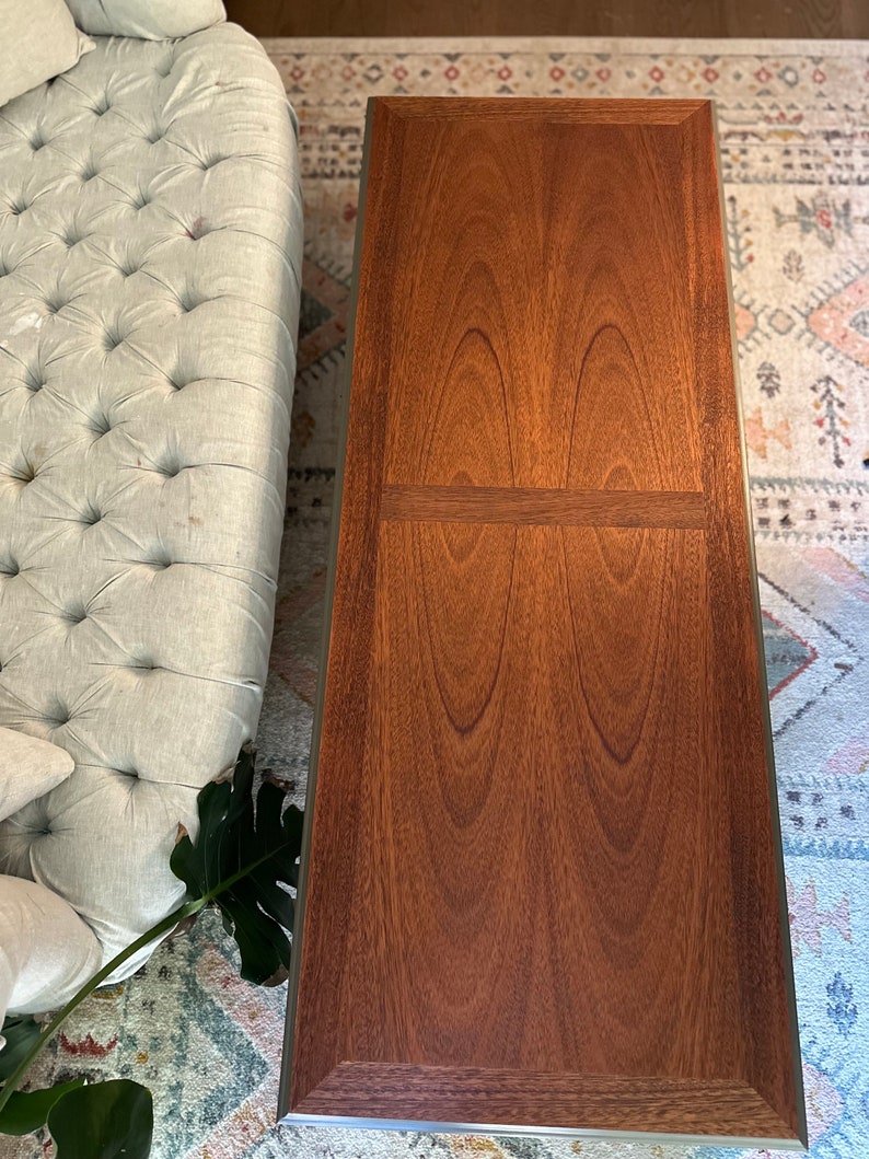 SOLD Refinished Vintage Coffee Table - Etsy