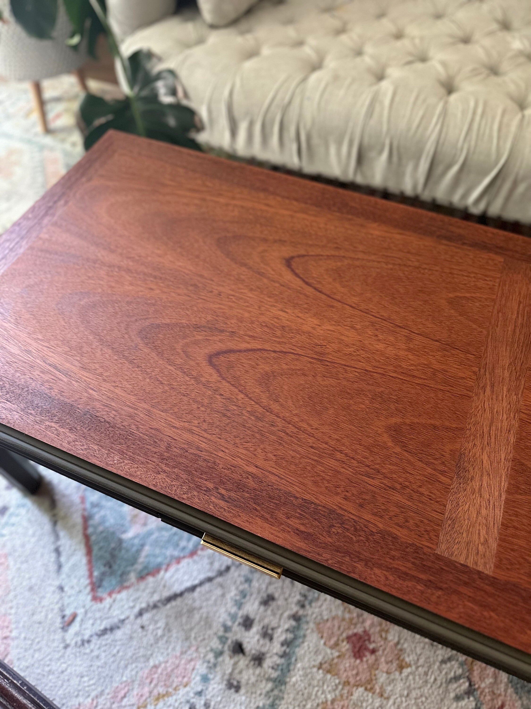 SOLD Refinished Vintage Coffee Table - Etsy