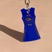 Personalised Netball Dress Keyring - Etsy
