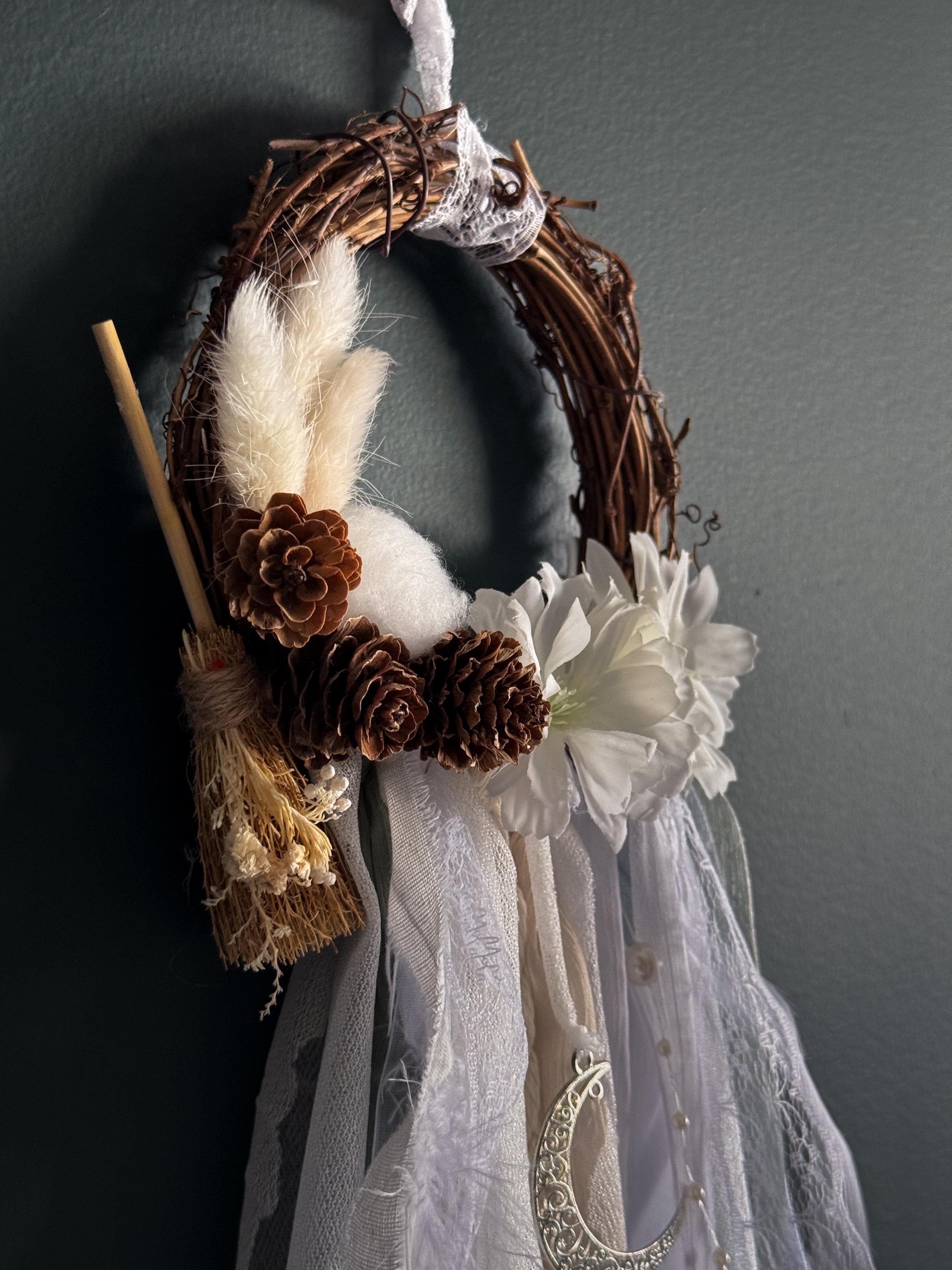 Witch Bells – Hanging Protection Wreath – Protective Bell, Witchcraft ...
