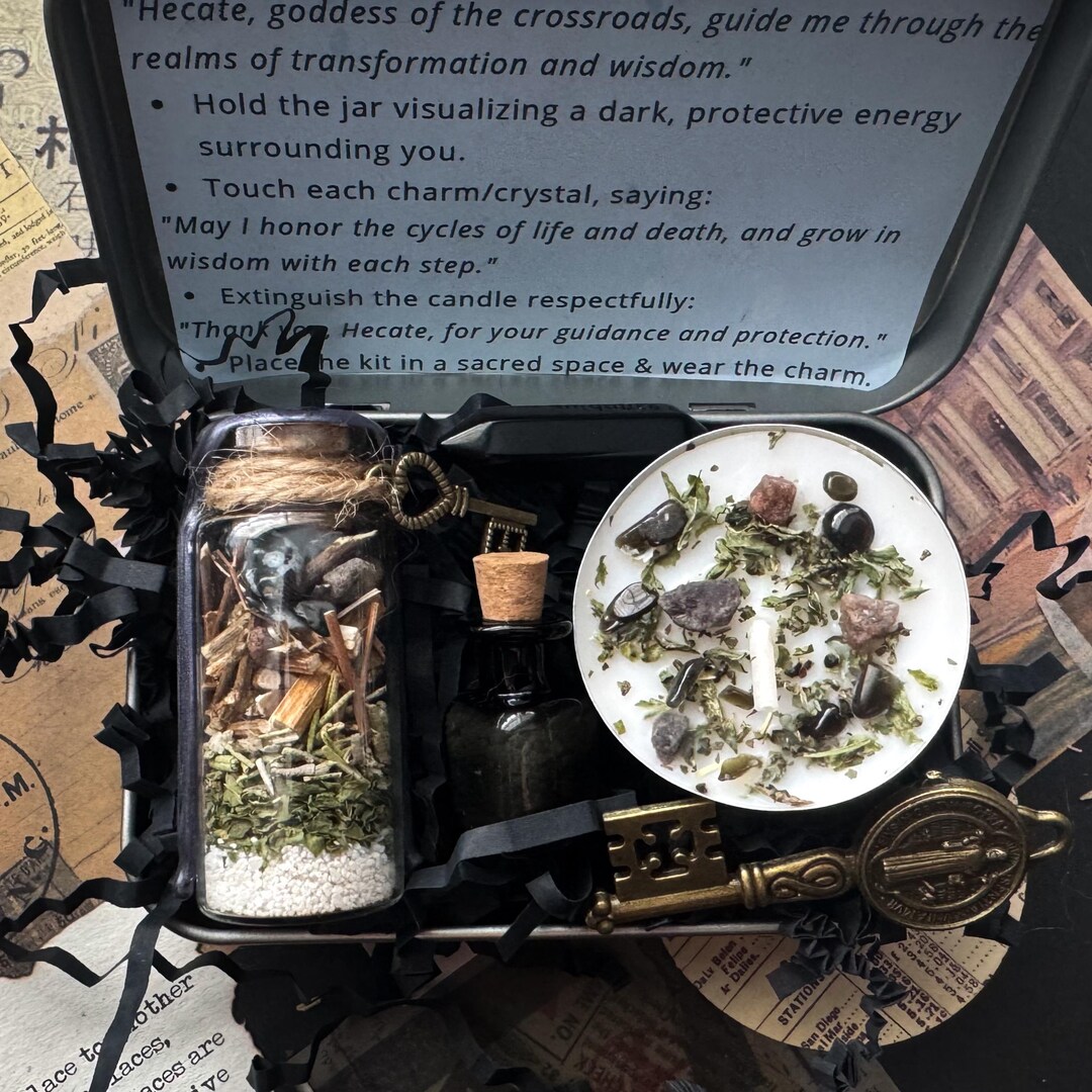 Goddess Hecate Spell Box Altar Offering Goddess of Magic Ritual Set ...