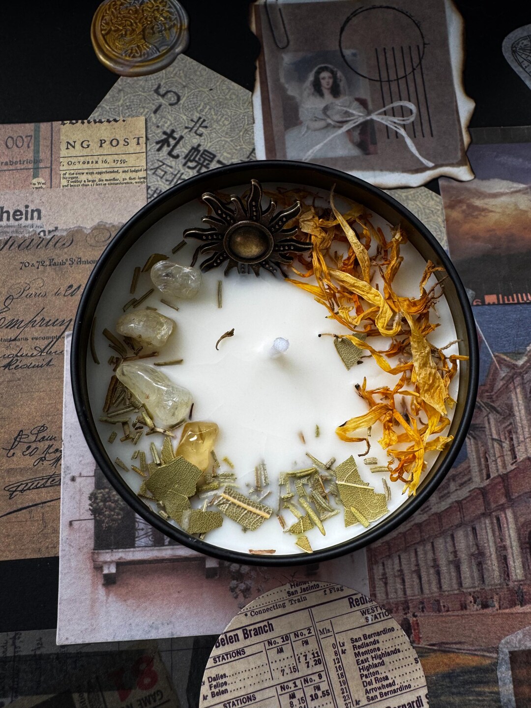 Apollo Candle – Sun God Inspired, Creativity, Music & Clarity, Handmade ...