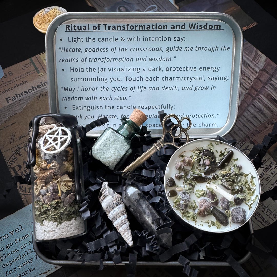 Hecate Ritual Box - Altar Offering | Goddess of Magic Ritual Set ...
