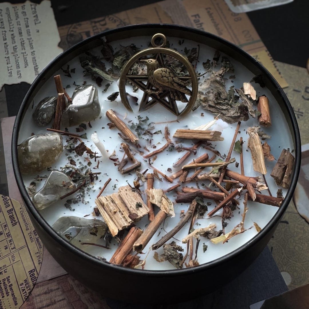 Odin Candle – Offering to the King of Gods, Wisdom, and War – Crystal ...